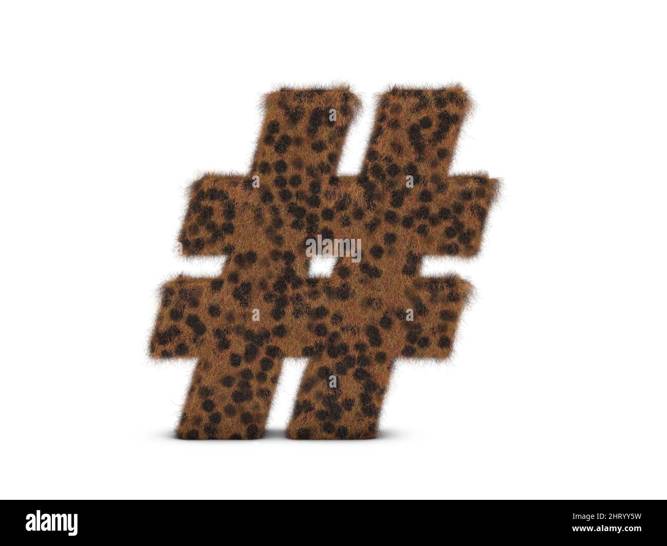 Hairy number hi-res stock photography and images - Alamy