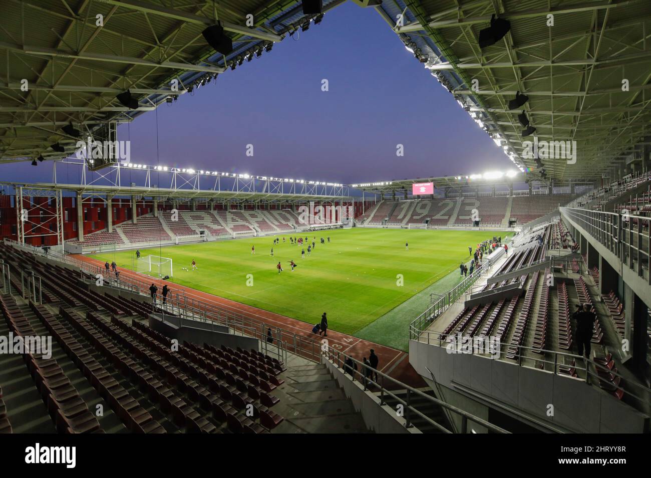 Bucharest, Romania - February 25, 2022: Overview of the Giulesti ...