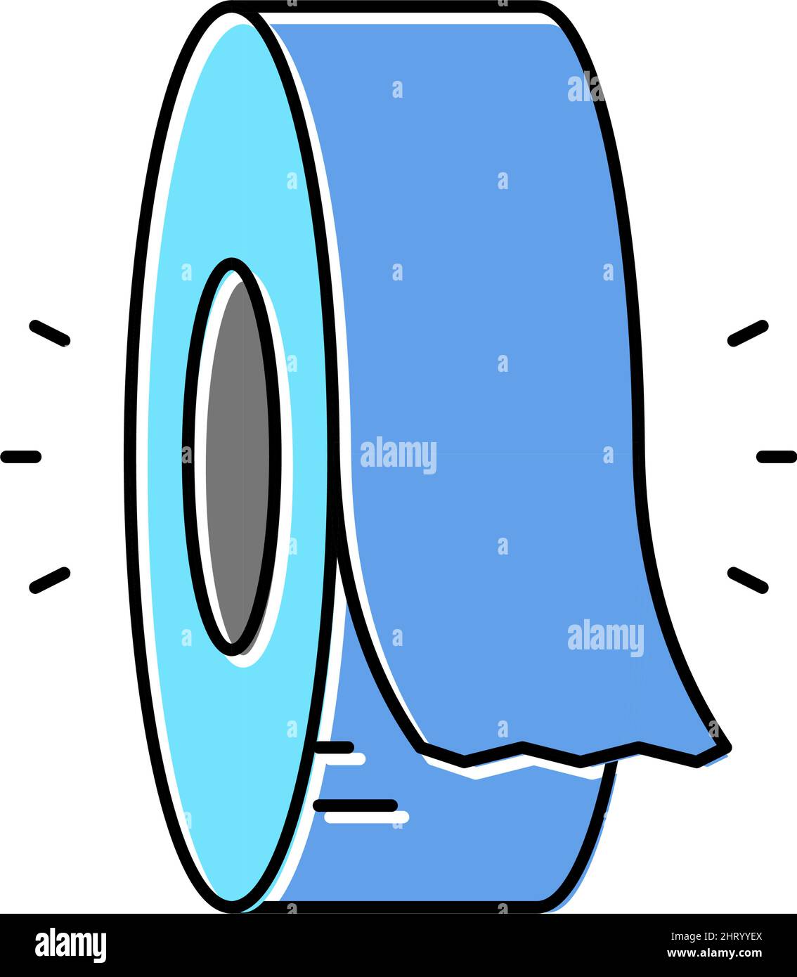 insulation roll color icon vector illustration Stock Vector Image & Art ...