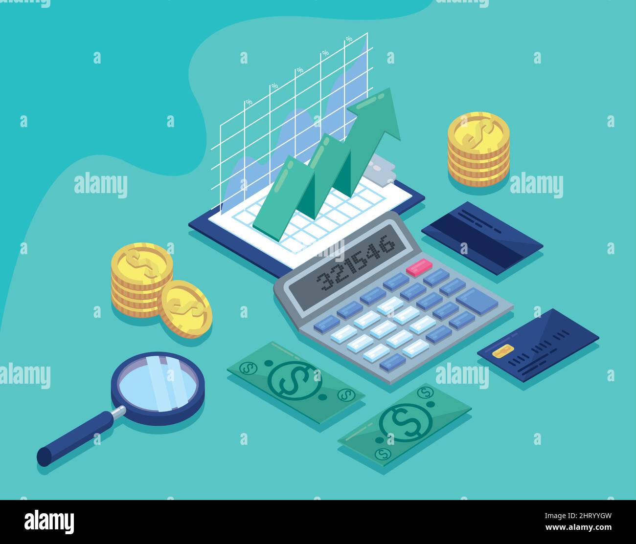 six budget management icons Stock Vector Image & Art - Alamy