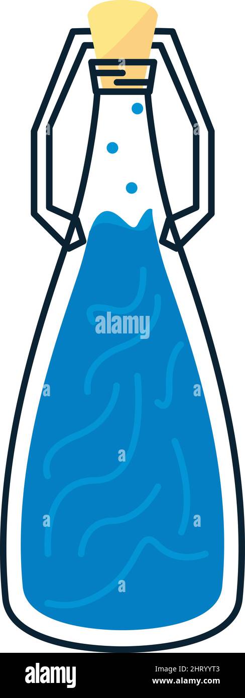 pure water glass jar Stock Vector Image & Art - Alamy