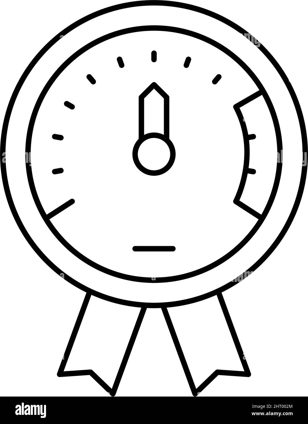 Project Execution On Time Line Icon Vector Illustration Stock Vector