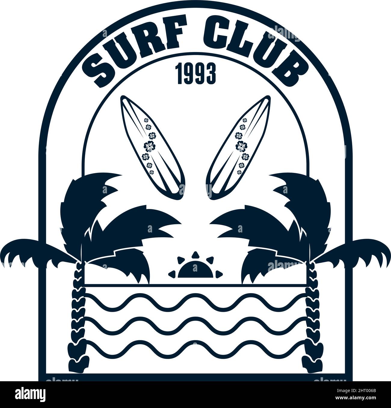 surf sport frame Stock Vector Image & Art - Alamy