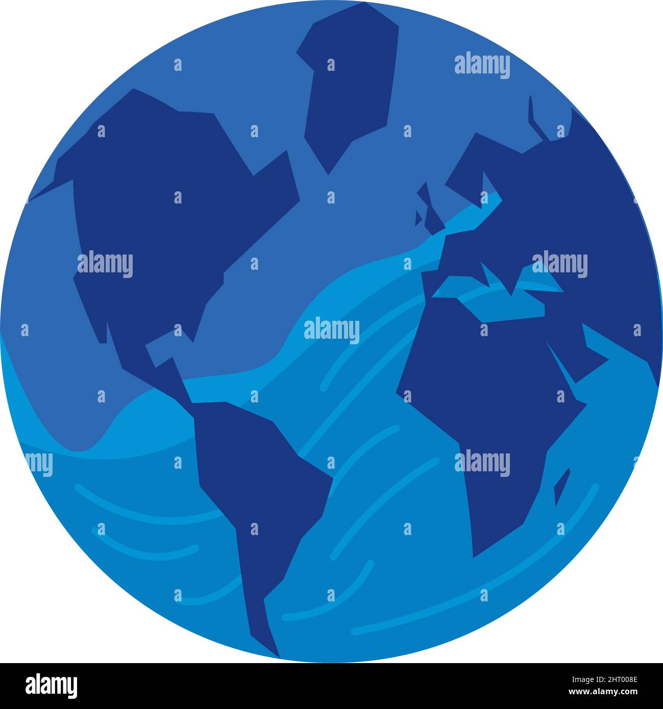 blue world planet earth Stock Vector Image & Art - Alamy