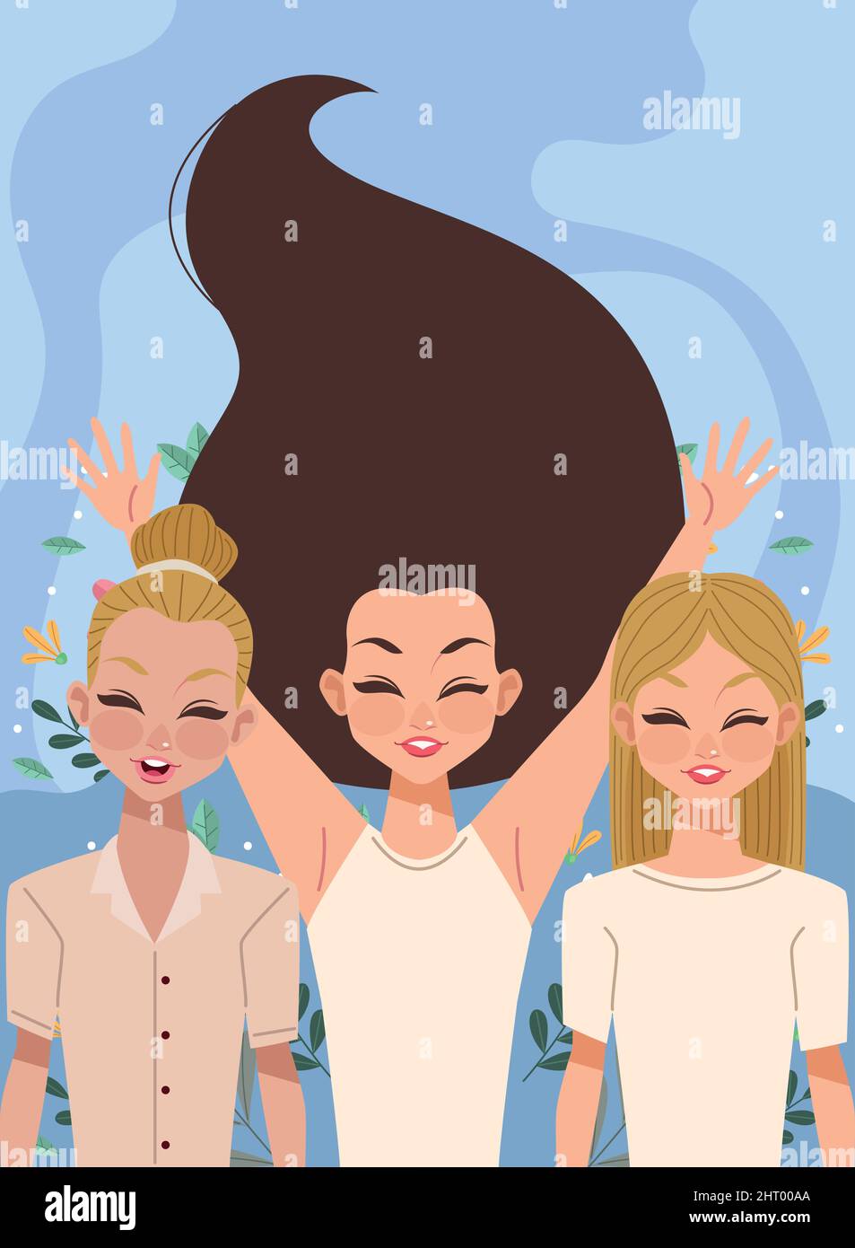 women group celebrating Stock Vector Image & Art - Alamy