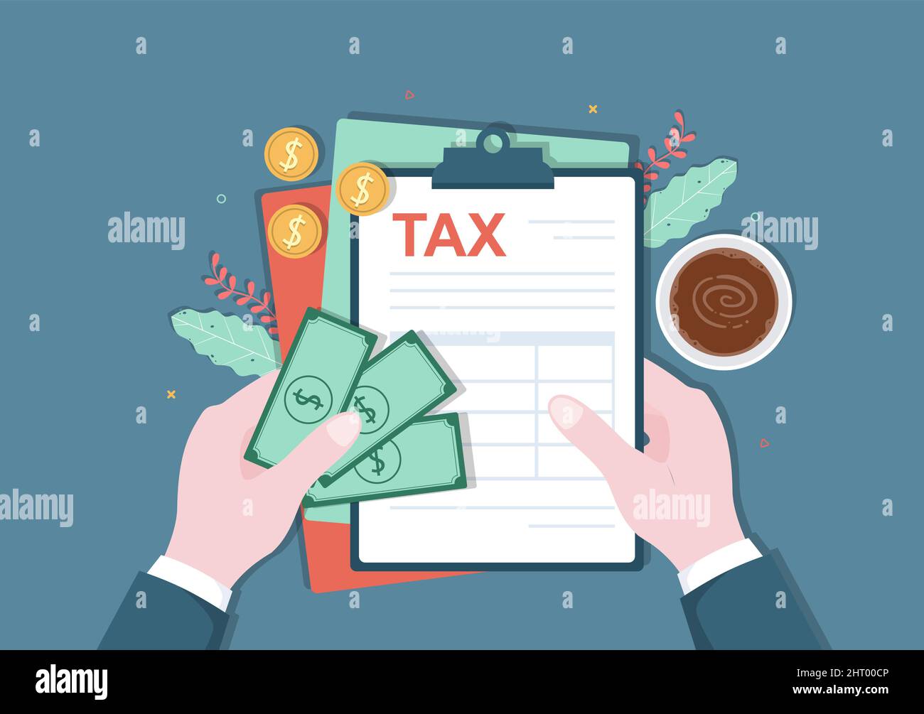 Tax Form of State Government Taxation with Forms, Calendar, Audit ...