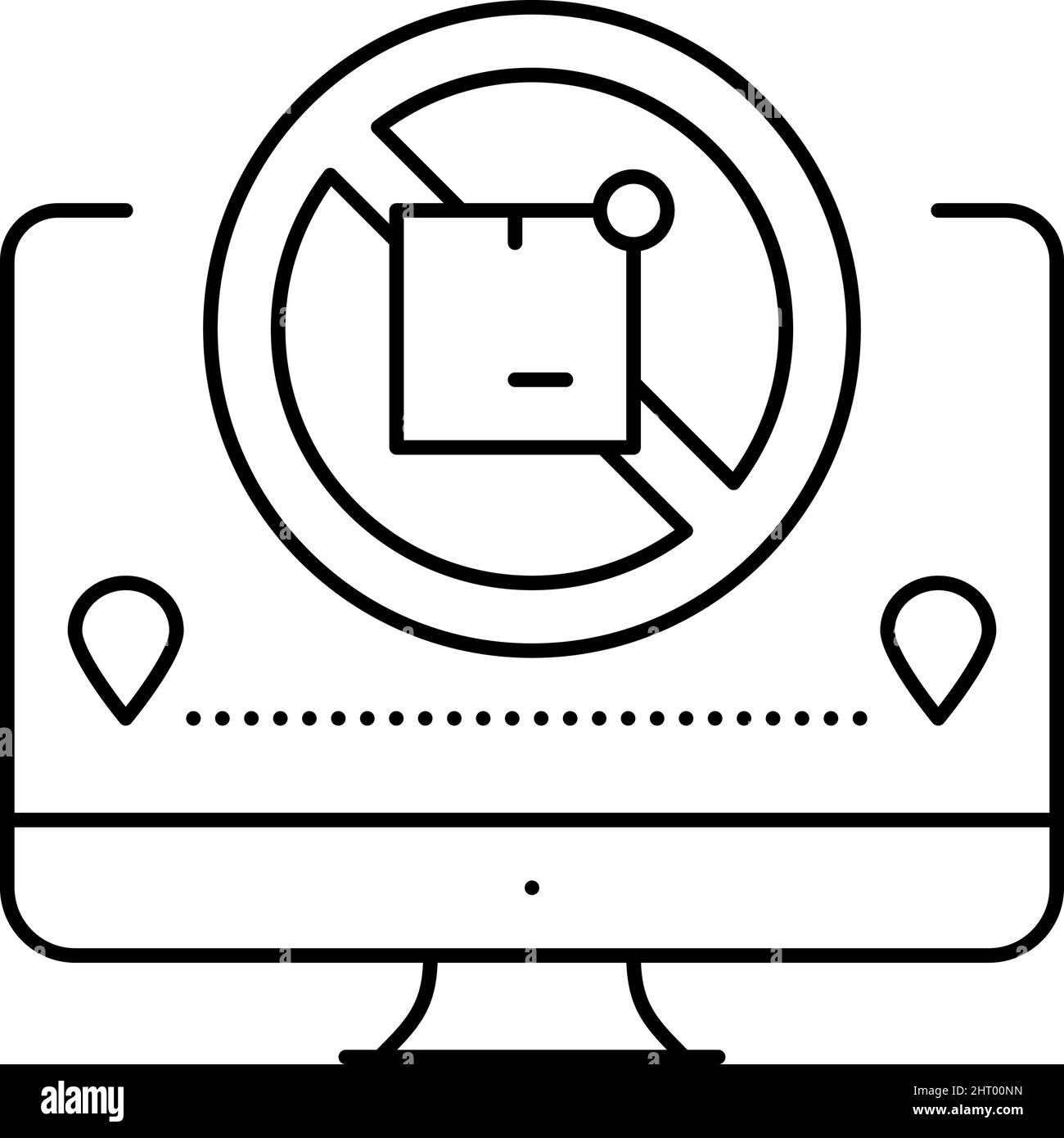 Parcel status Cut Out Stock Images & Pictures - Alamy