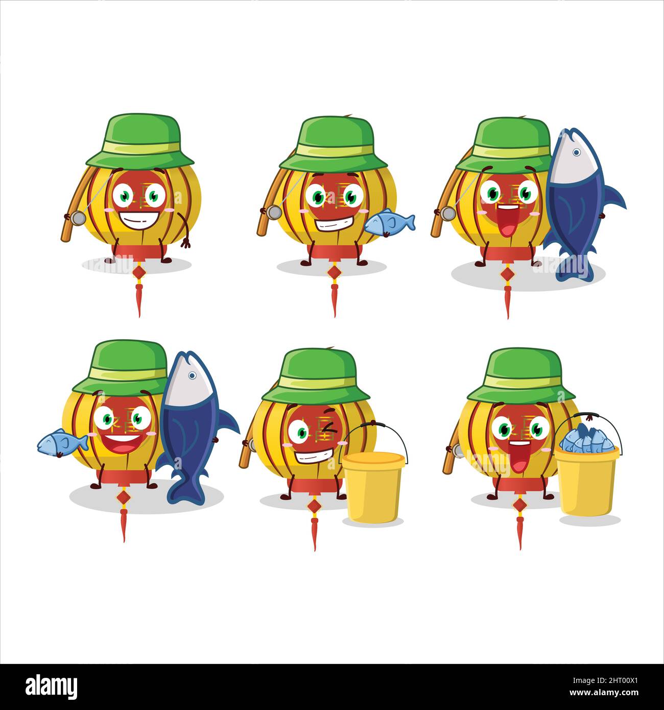 Flying fisherman Stock Vector Images - Alamy