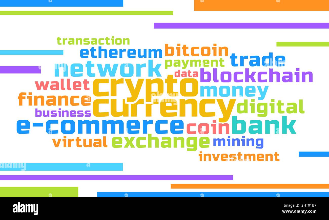 Cryptocurrency icon vector vectors Stock Vector Images - Alamy