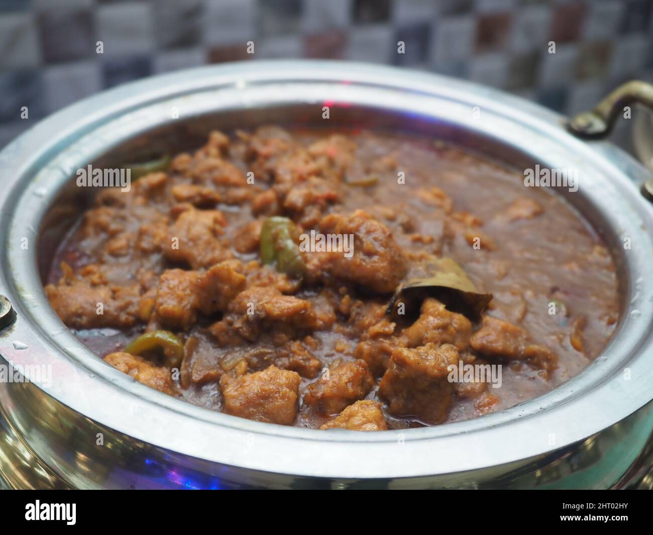 Spicy and delicious mutton curry Stock Photo - Alamy