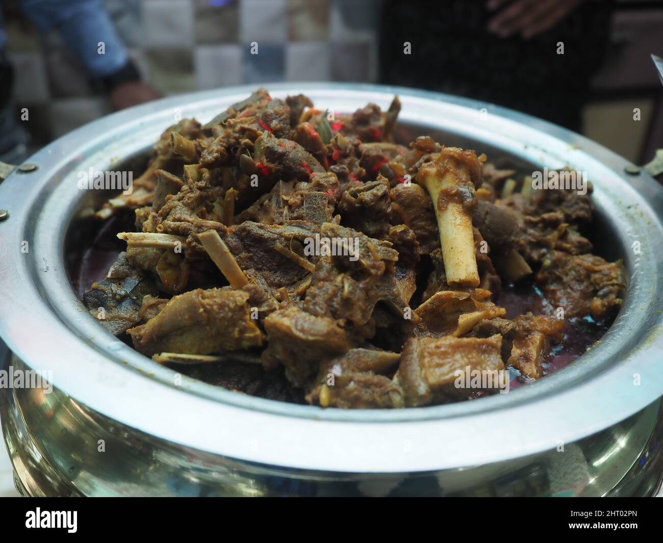 Spicy and delicious mutton curry Stock Photo - Alamy