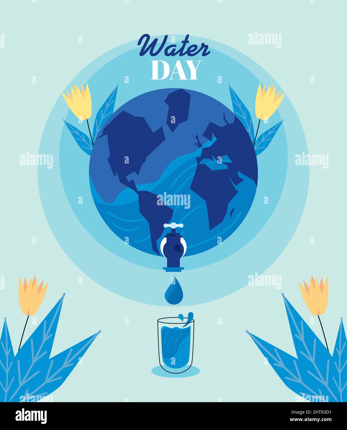 water day campaign Stock Vector Image & Art - Alamy