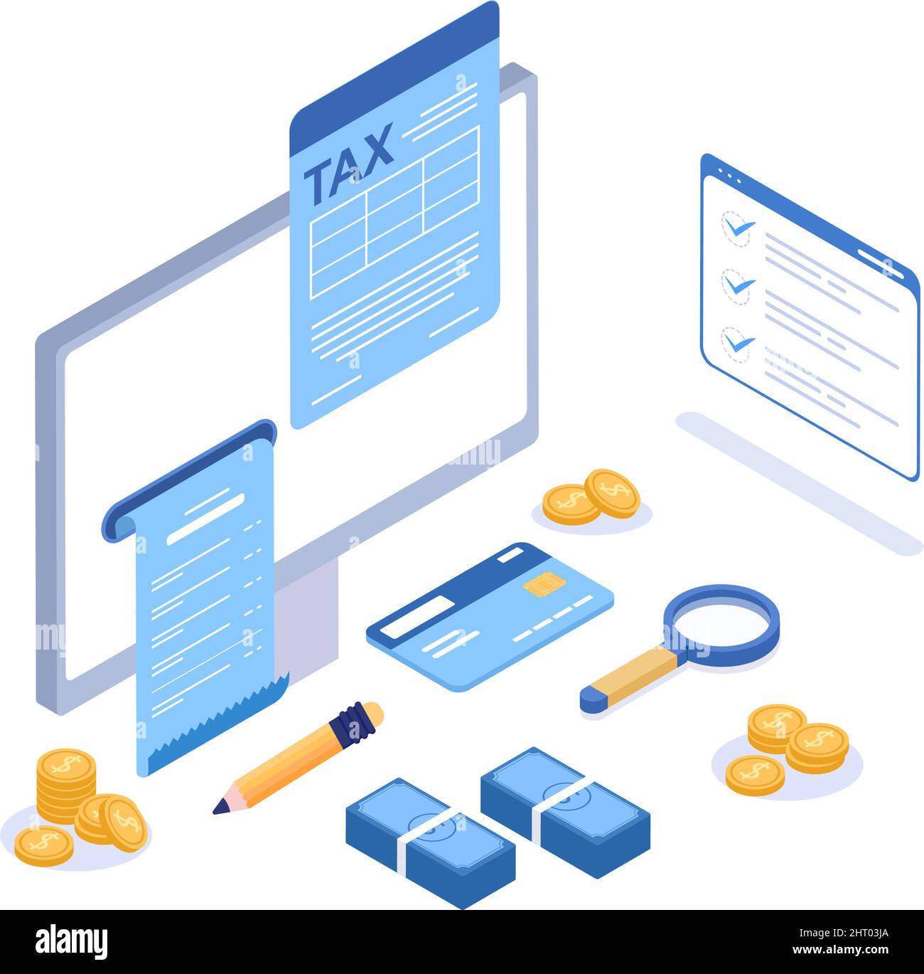 Tax Form of State Government Taxation with Forms, Calendar, Audit ...