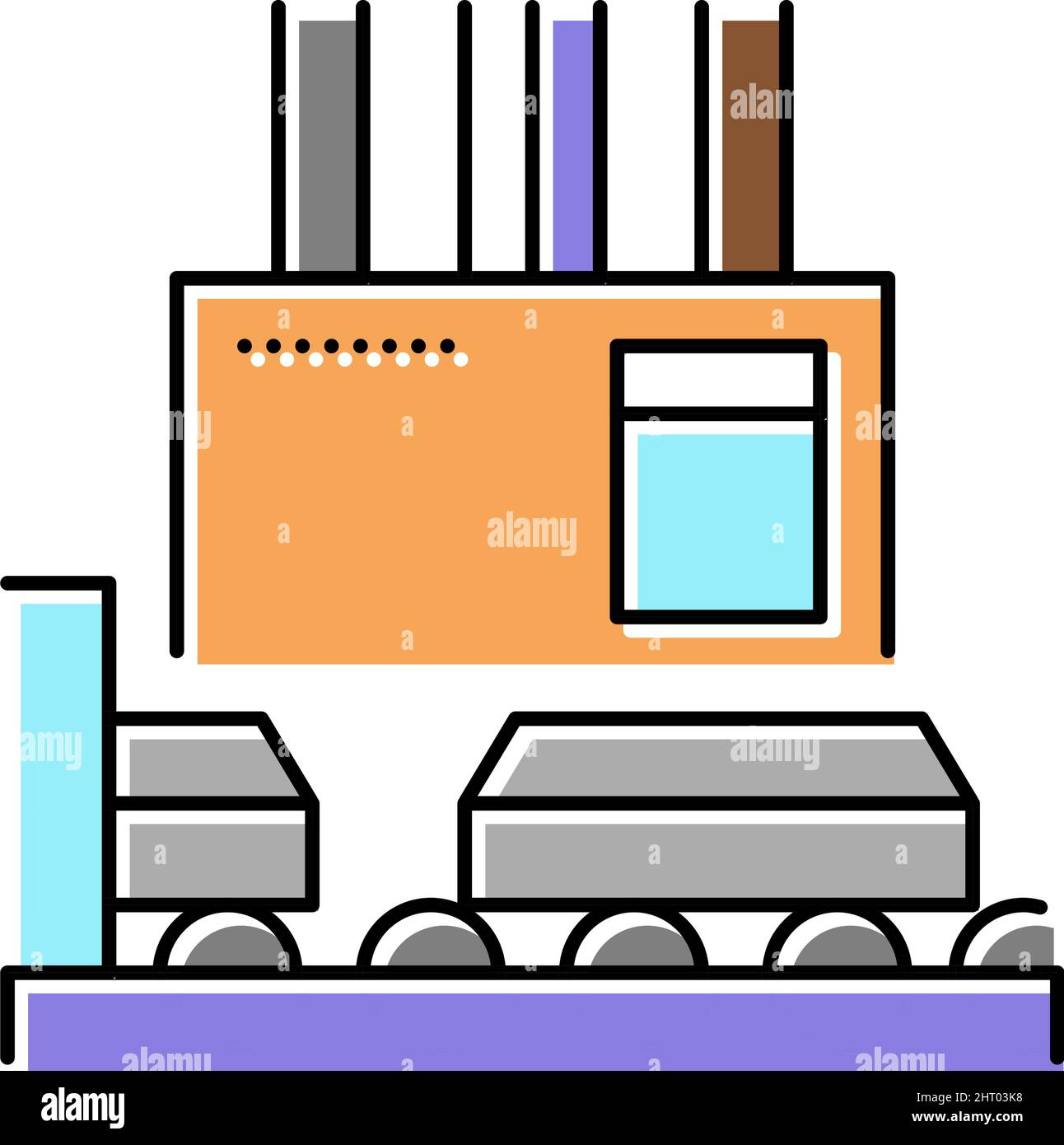 Aluminium recycling process Cut Out Stock Images & Pictures - Alamy