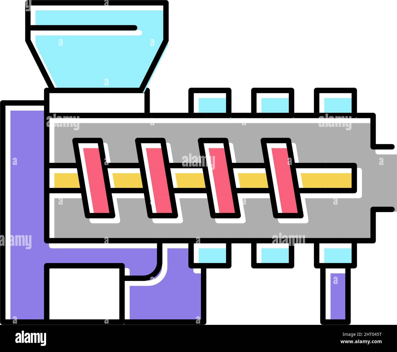 Hot melt extrusion pharmaceutical production hi-res stock photography ...
