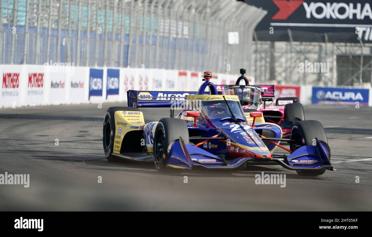 Indycar at Long Beach Gran Prix raceway of 2021 Stock Photo - Alamy