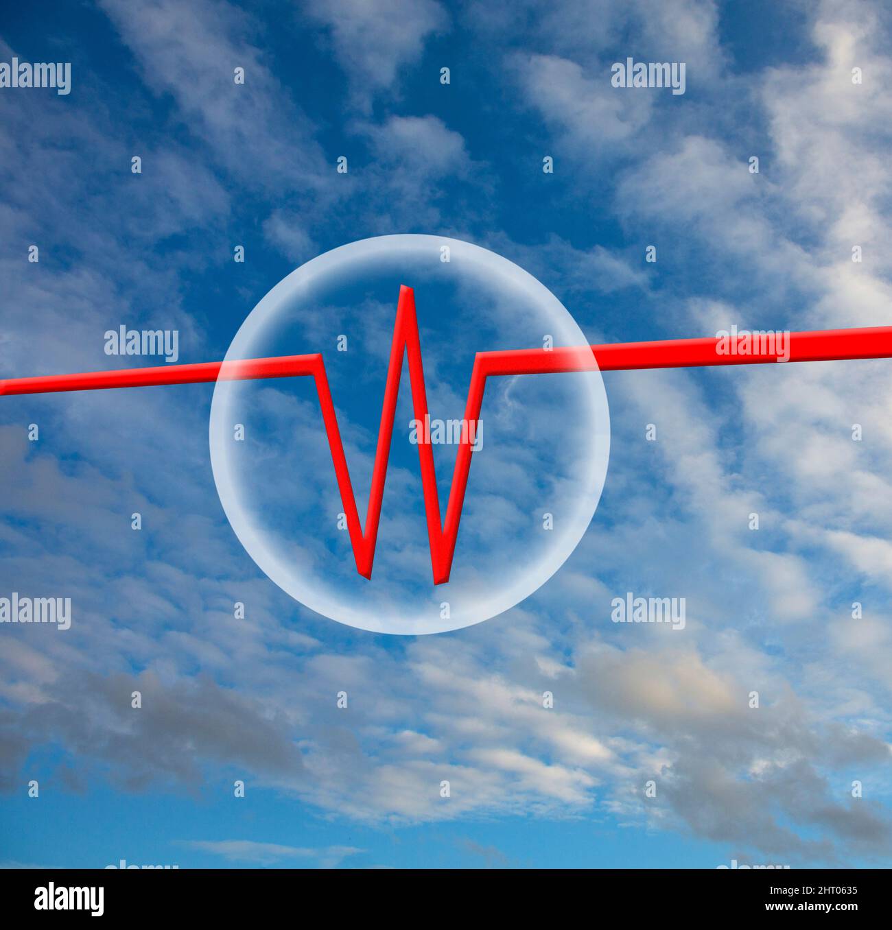 Wave particle duality, conceptual illustration Stock Photo - Alamy