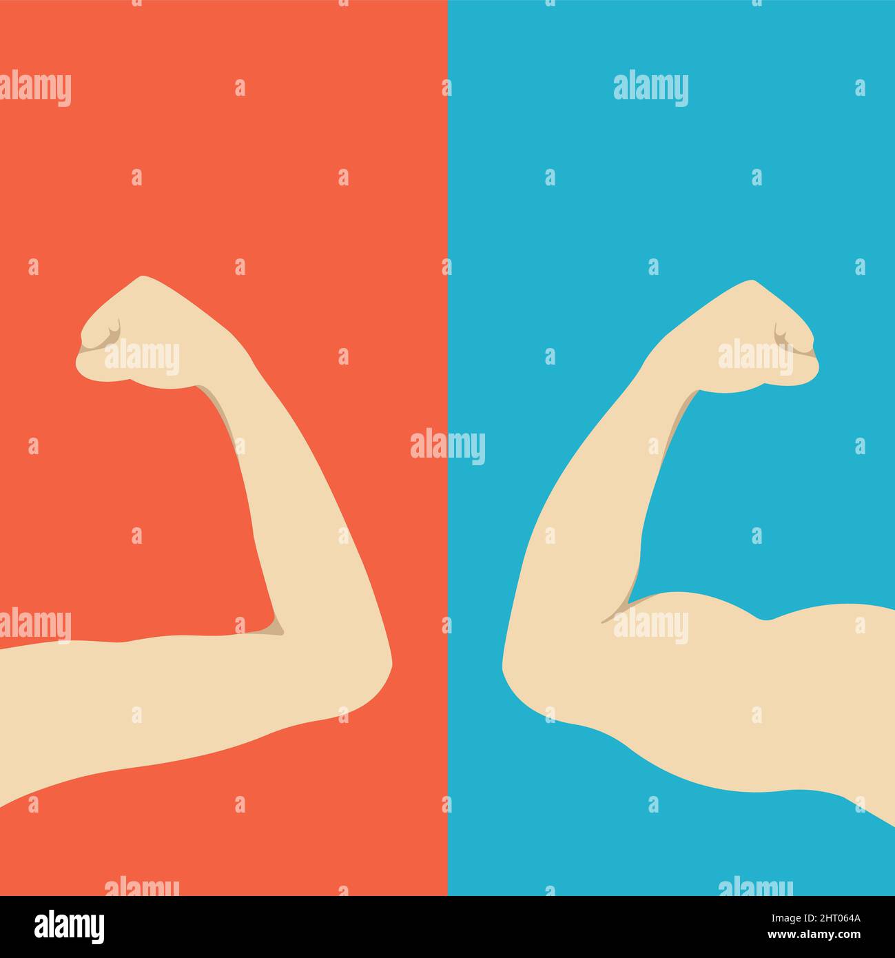 Bodybuilder cartoon hi-res stock photography and images - Alamy