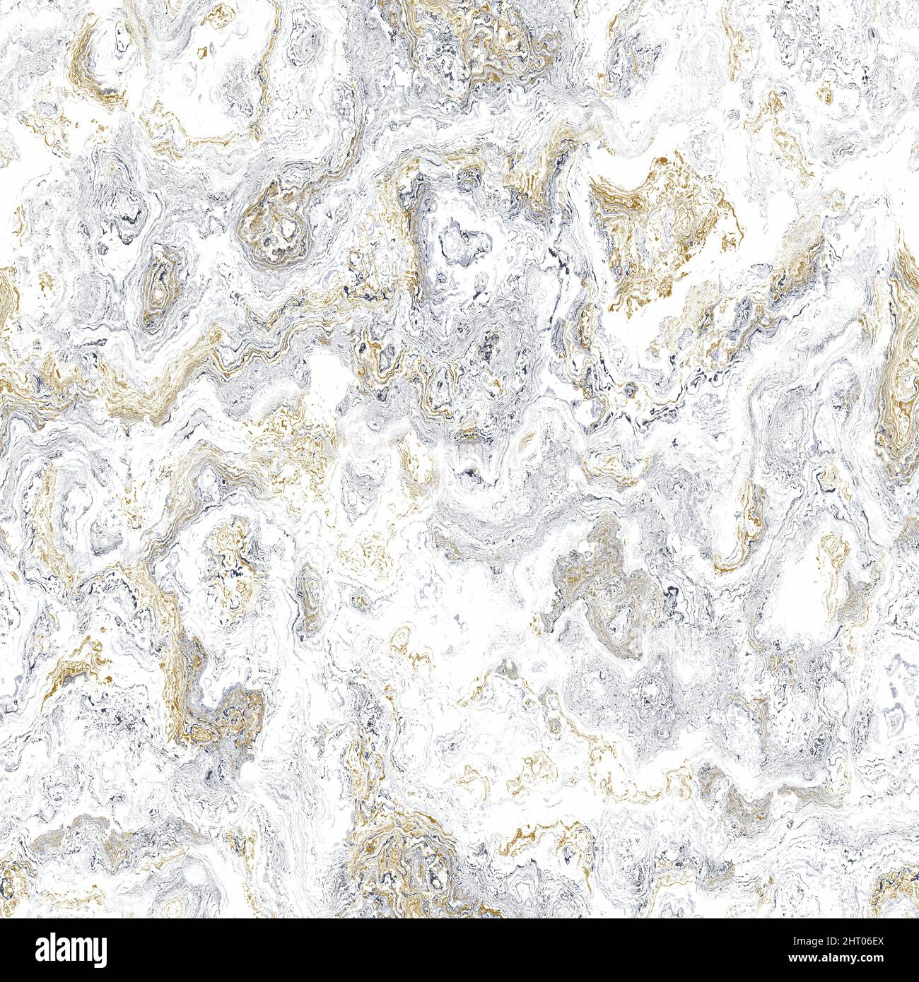 White tonal marbled seamless texture. Irregular pale ink blotch paint ...