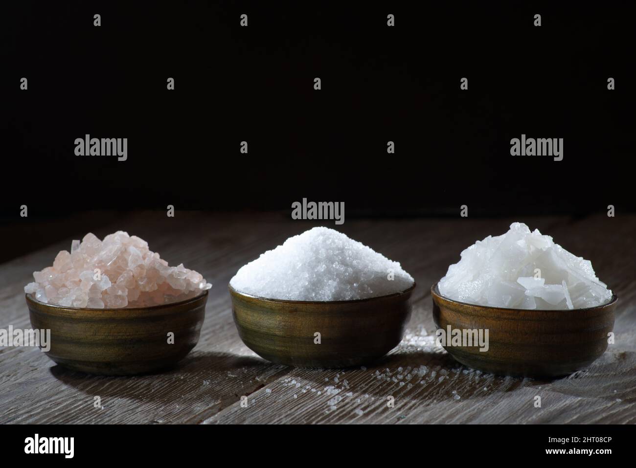 Types of salt hi-res stock photography and images - Alamy