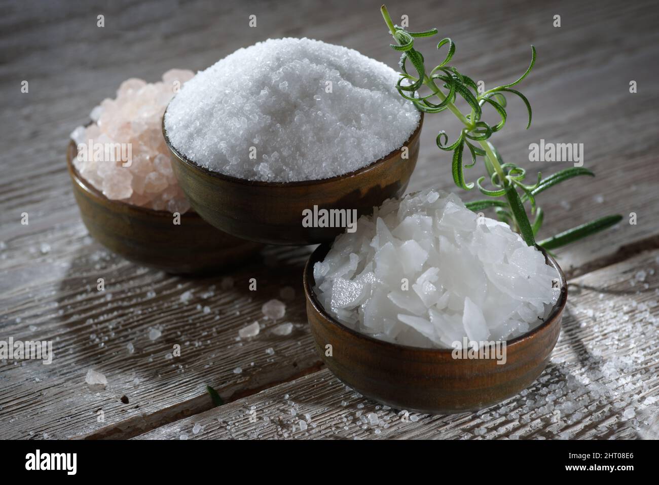 Types of salt hi-res stock photography and images - Alamy