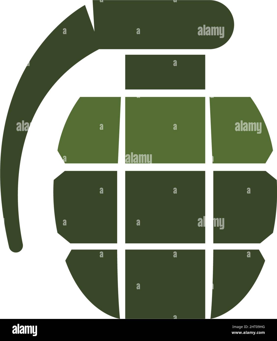 Grenade icon illustration design template Stock Vector Image & Art - Alamy