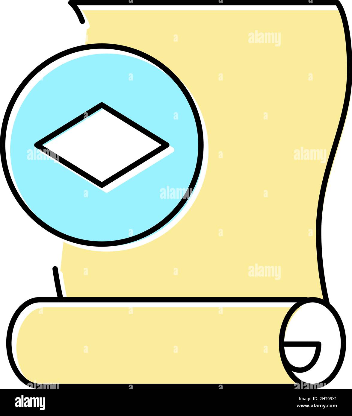 paper wallpaper color icon vector illustration Stock Vector Image & Art ...