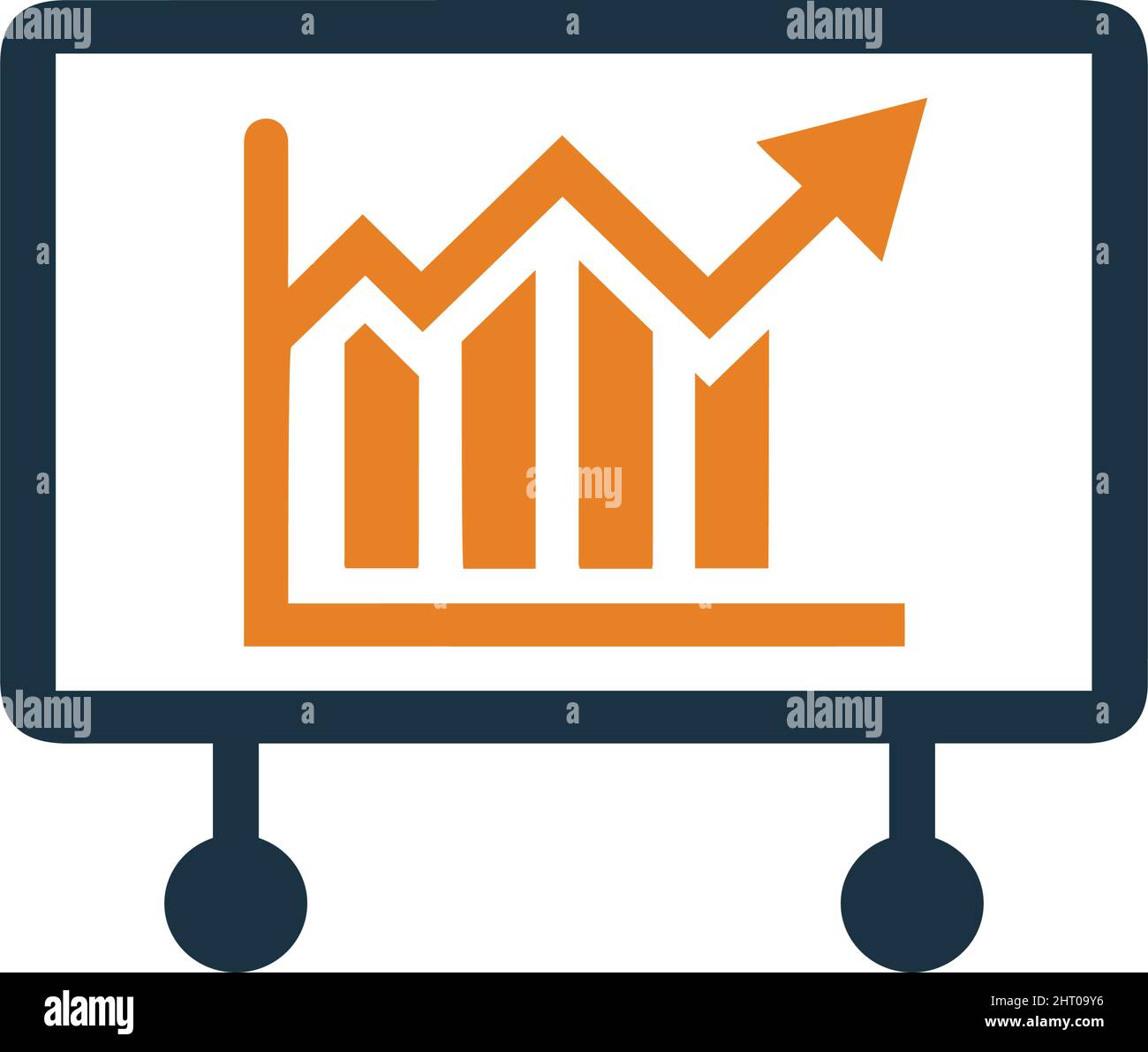 Analytics, business growth icon - Use for commercial purposes, print ...