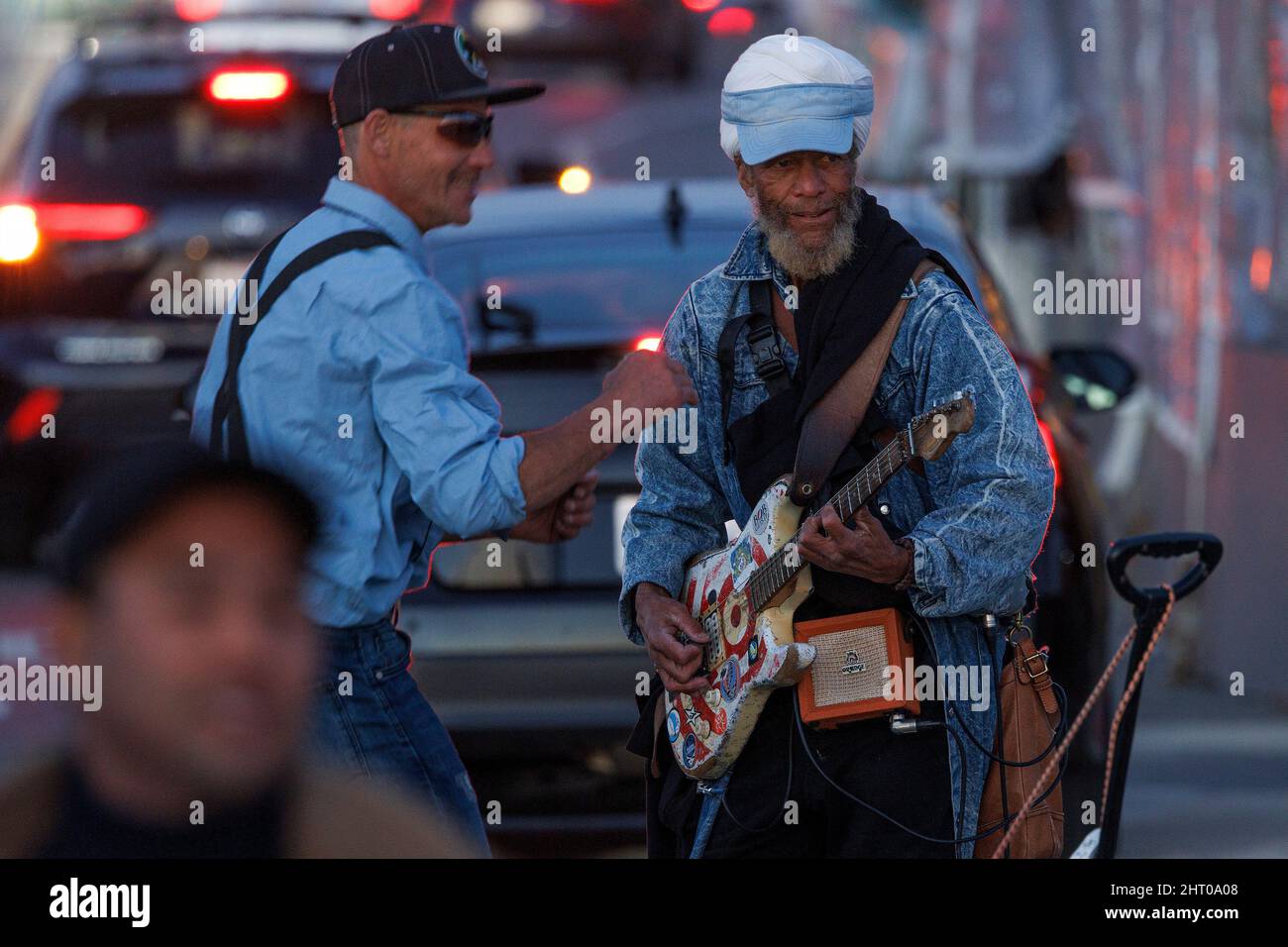 Venice, California, USA. 25th Feb, 2022. Long time Venice Beach icon ...