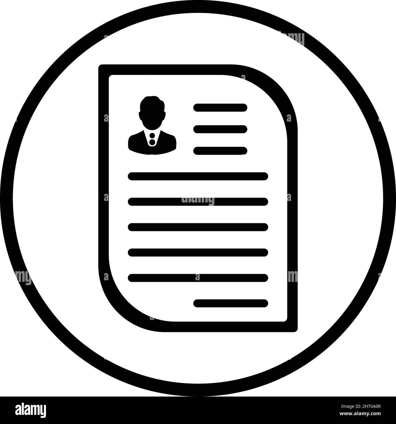 cv, resume icon - Perfect use for print media, web, stock images ...