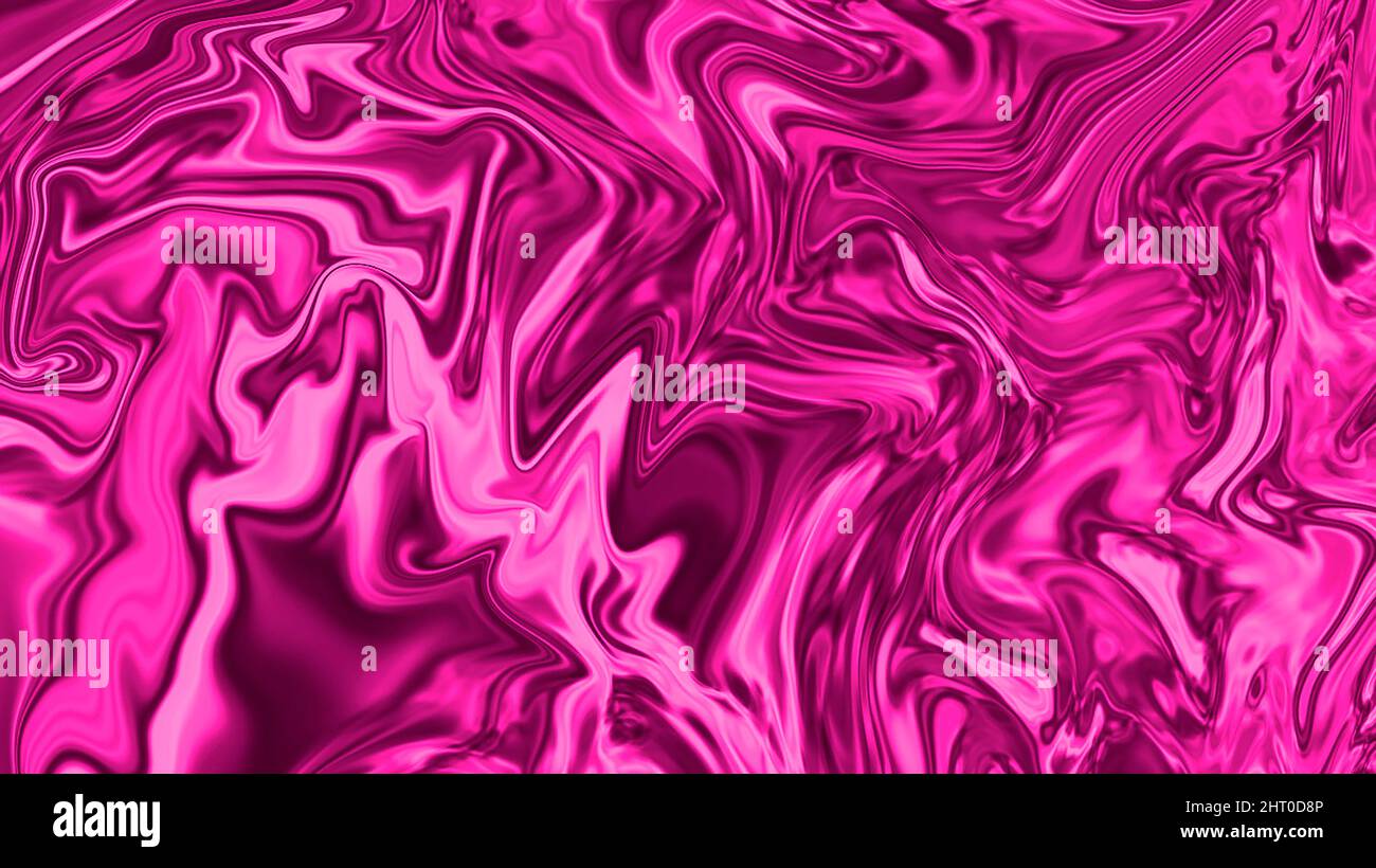 Abstract pink liquid background with vibrant swirling patterns Stock ...