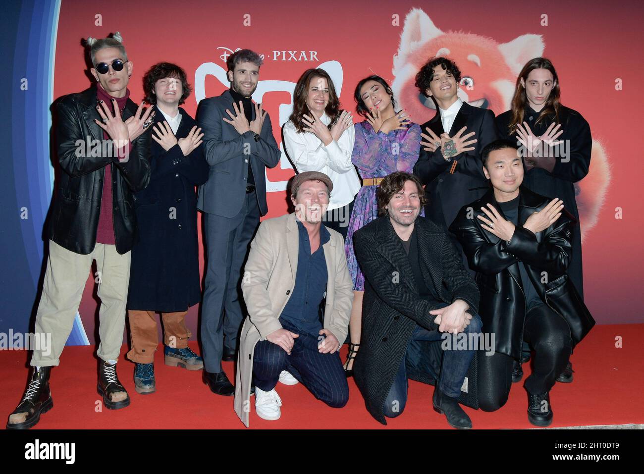 Lindsey Collins (UC) and Domee Shi (UR3) with italian voices of the ...