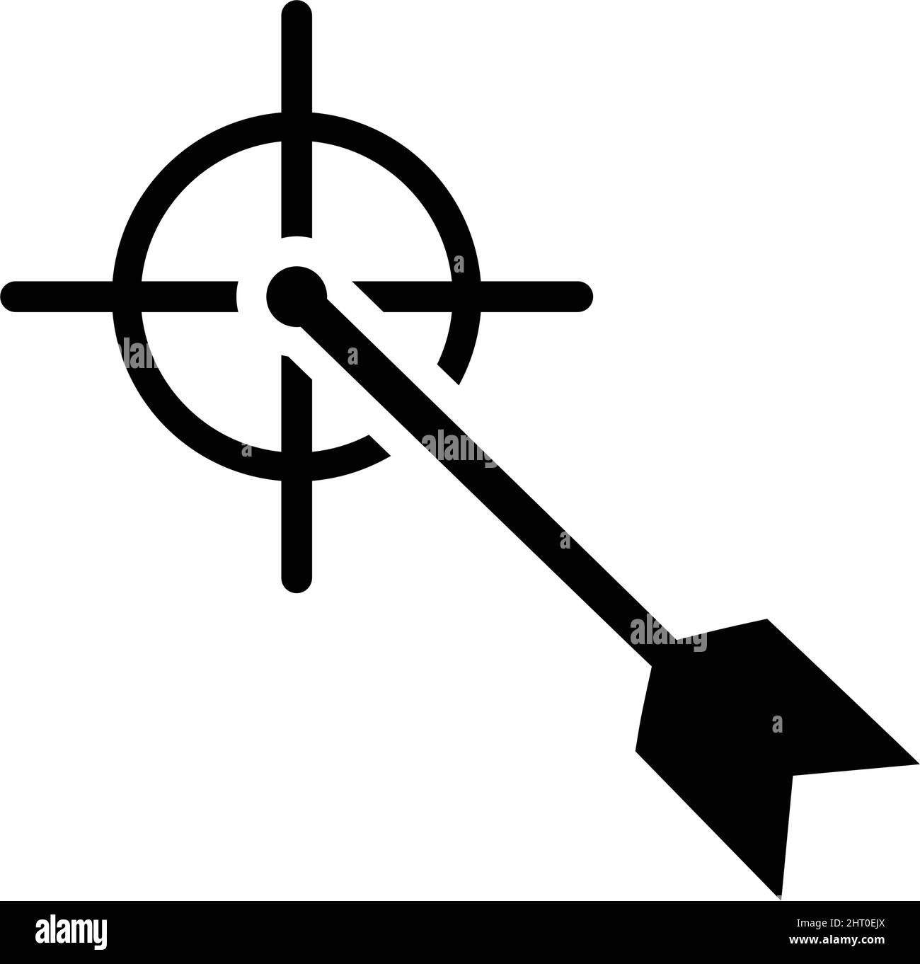 Project target Stock Vector Images - Alamy