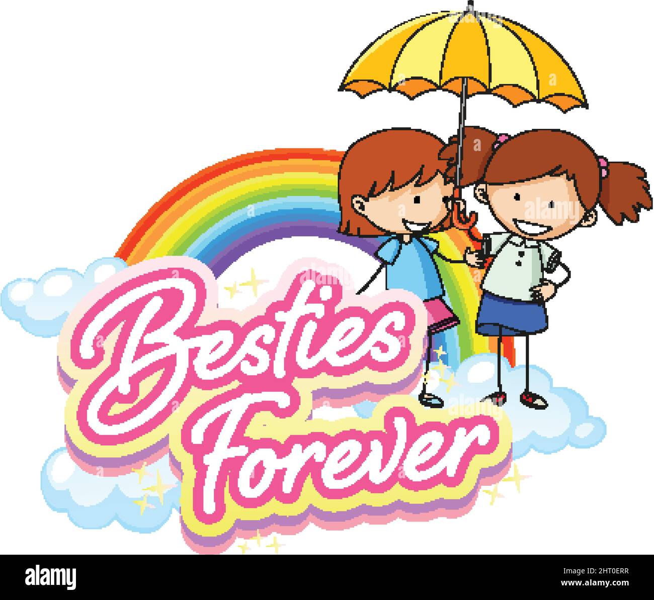 Friends Forever Cartoon