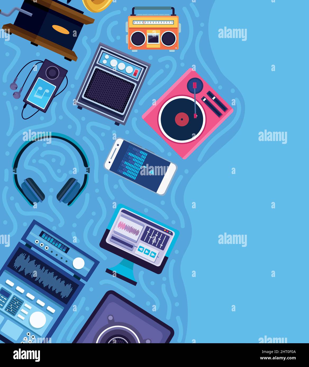 music players devices Stock Vector Image & Art - Alamy