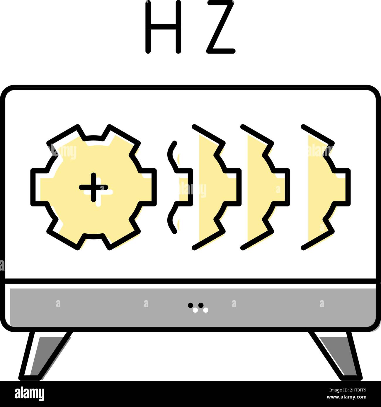 Hz settings test monitor color hi-res stock photography and images - Alamy