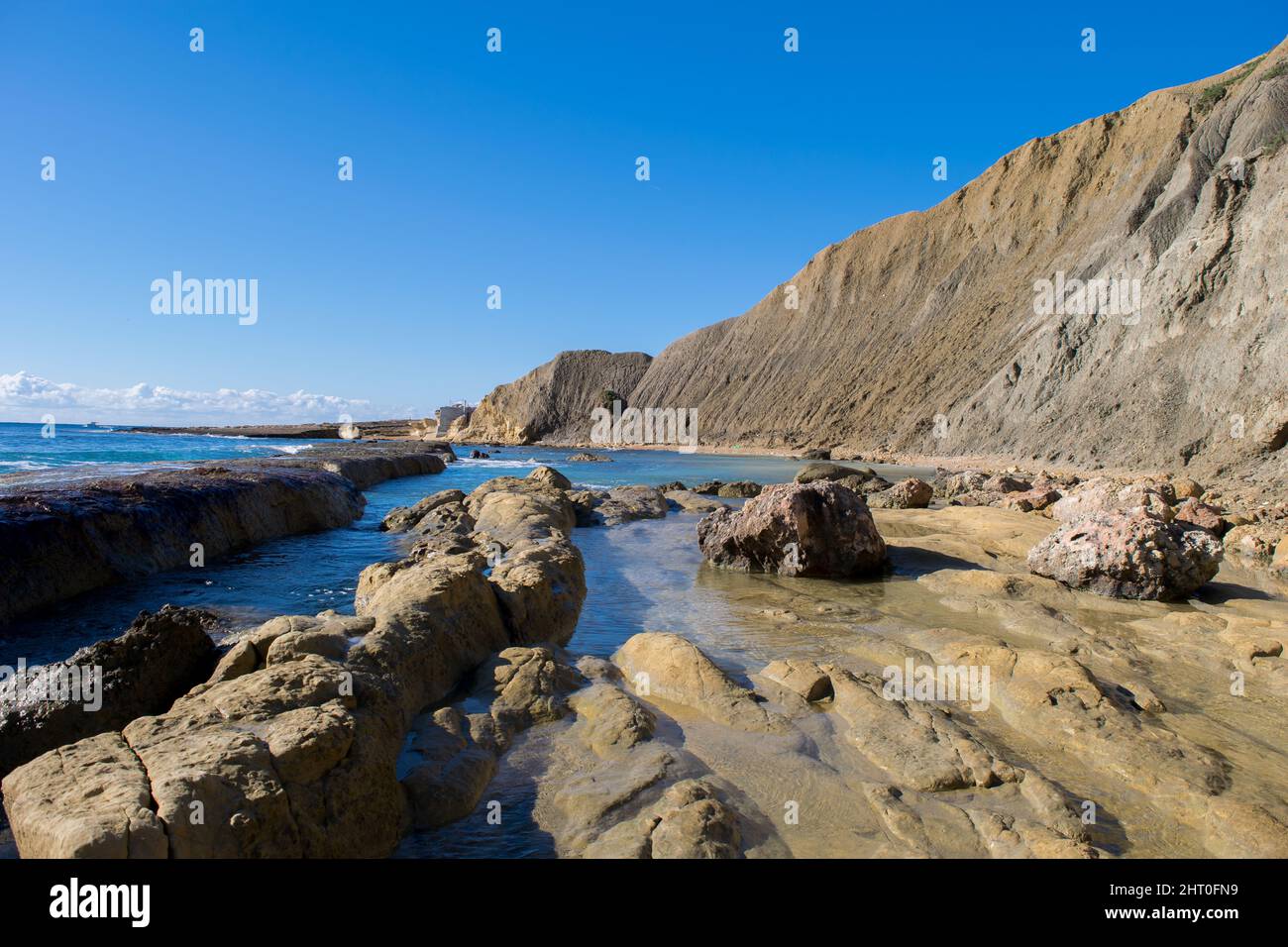Clay slope malta hi-res stock photography and images - Alamy