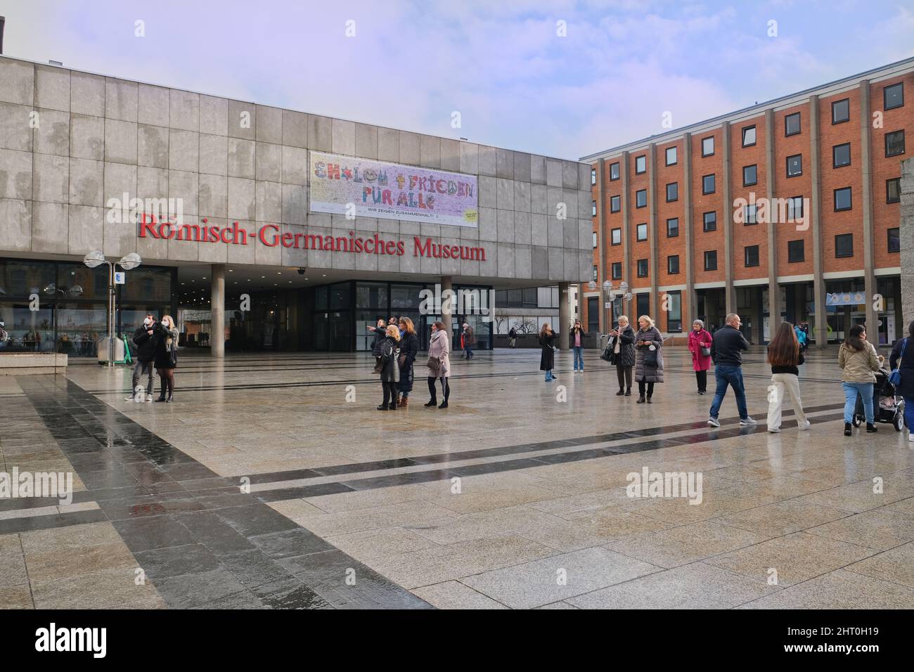 Historic Roman-German Museum in downtown Cologne, Germany Stock Photo ...