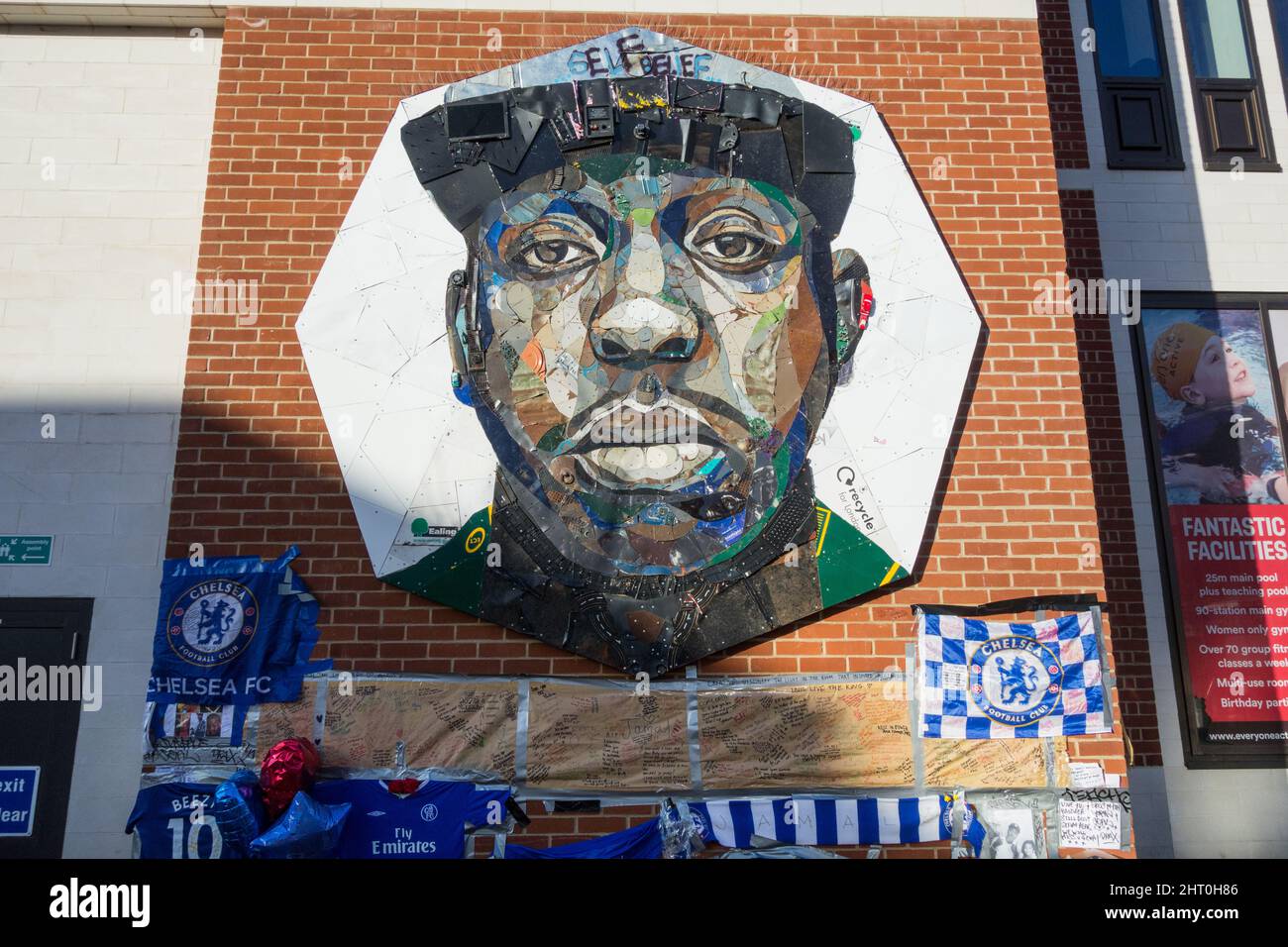 Jamal Edwards street art in Acton, London, England, UK Stock Photo - Alamy