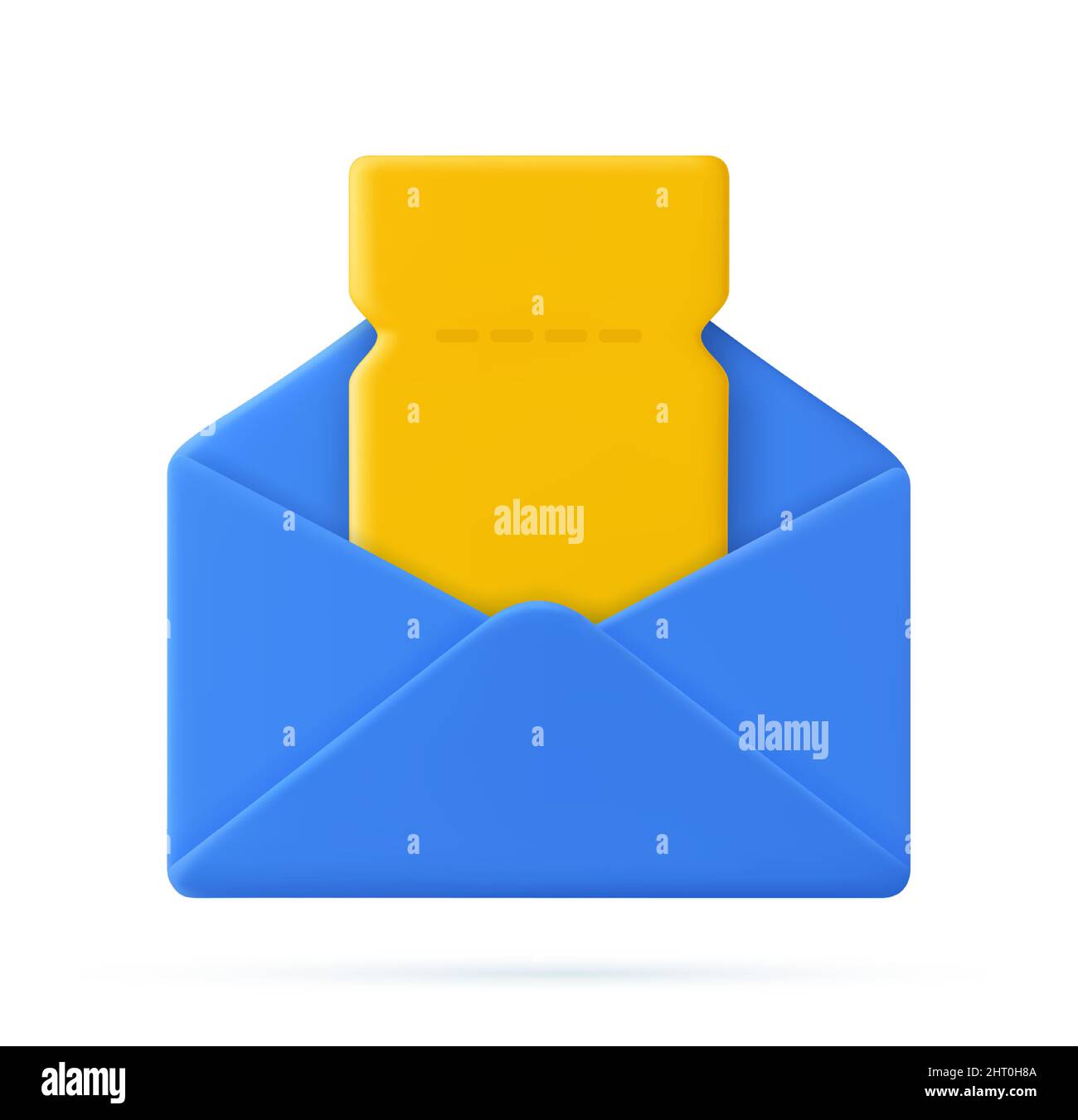 Envelope falling Stock Vector Images - Alamy