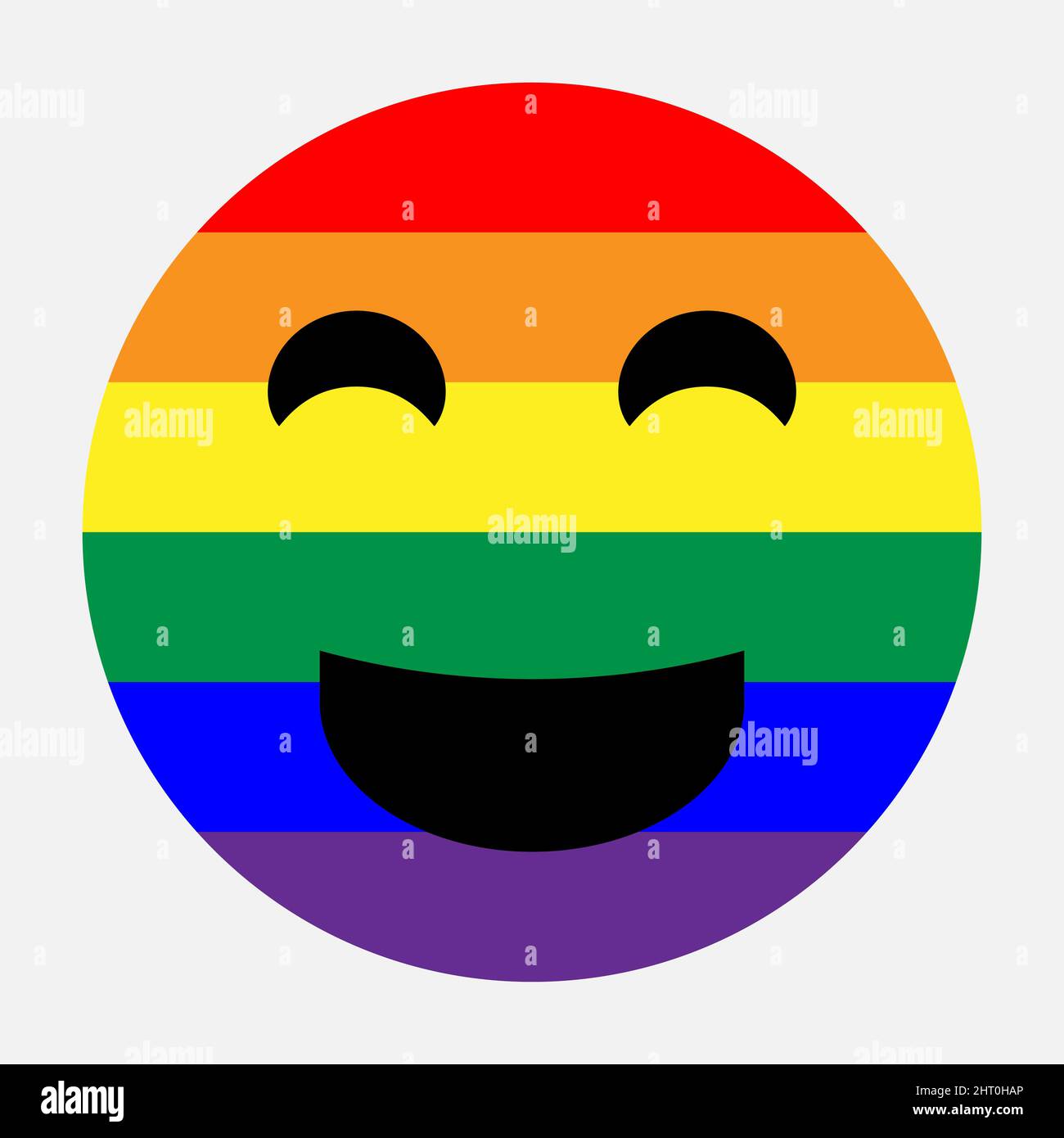 LGBT emoji vector illustration on white background Stock Vector Image ...