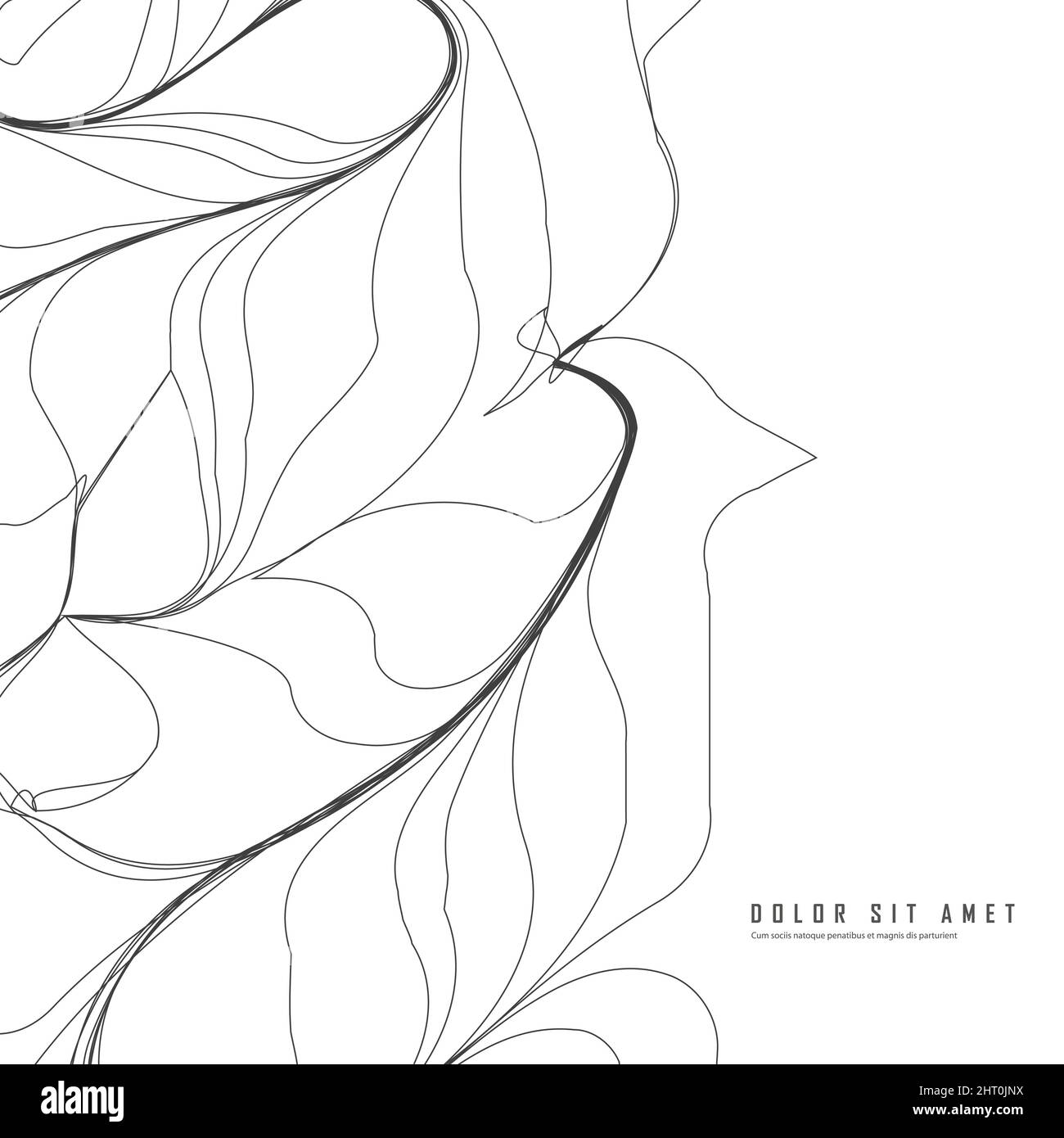 Vector Illustration with gray pattern lines. Abstract background Stock ...