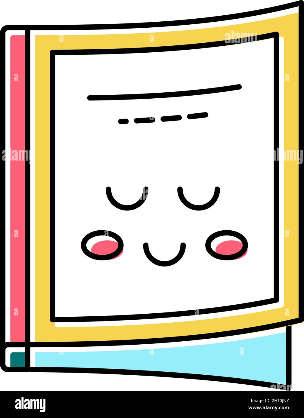 magazine children library color icon vector illustration Stock Vector ...