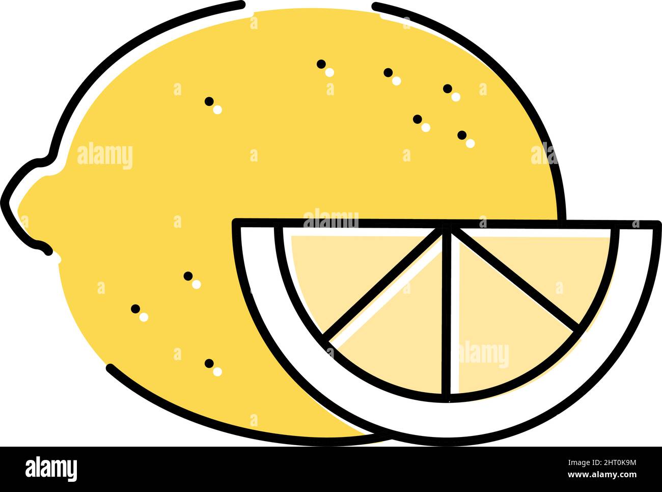 citrus aromatherapy color icon vector isolated illustration Stock ...