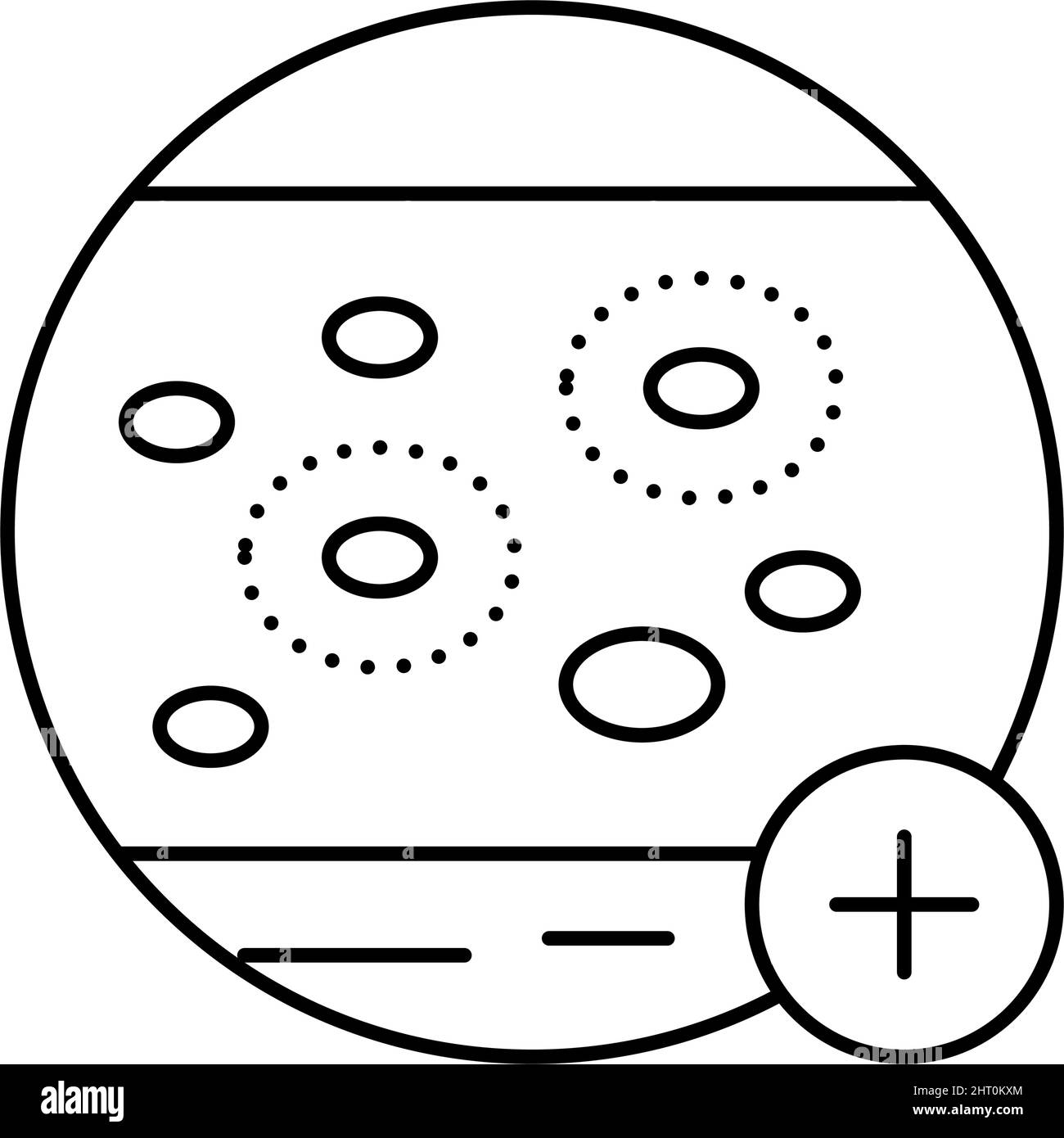 skin infections line icon vector illustration Stock Vector Image & Art ...