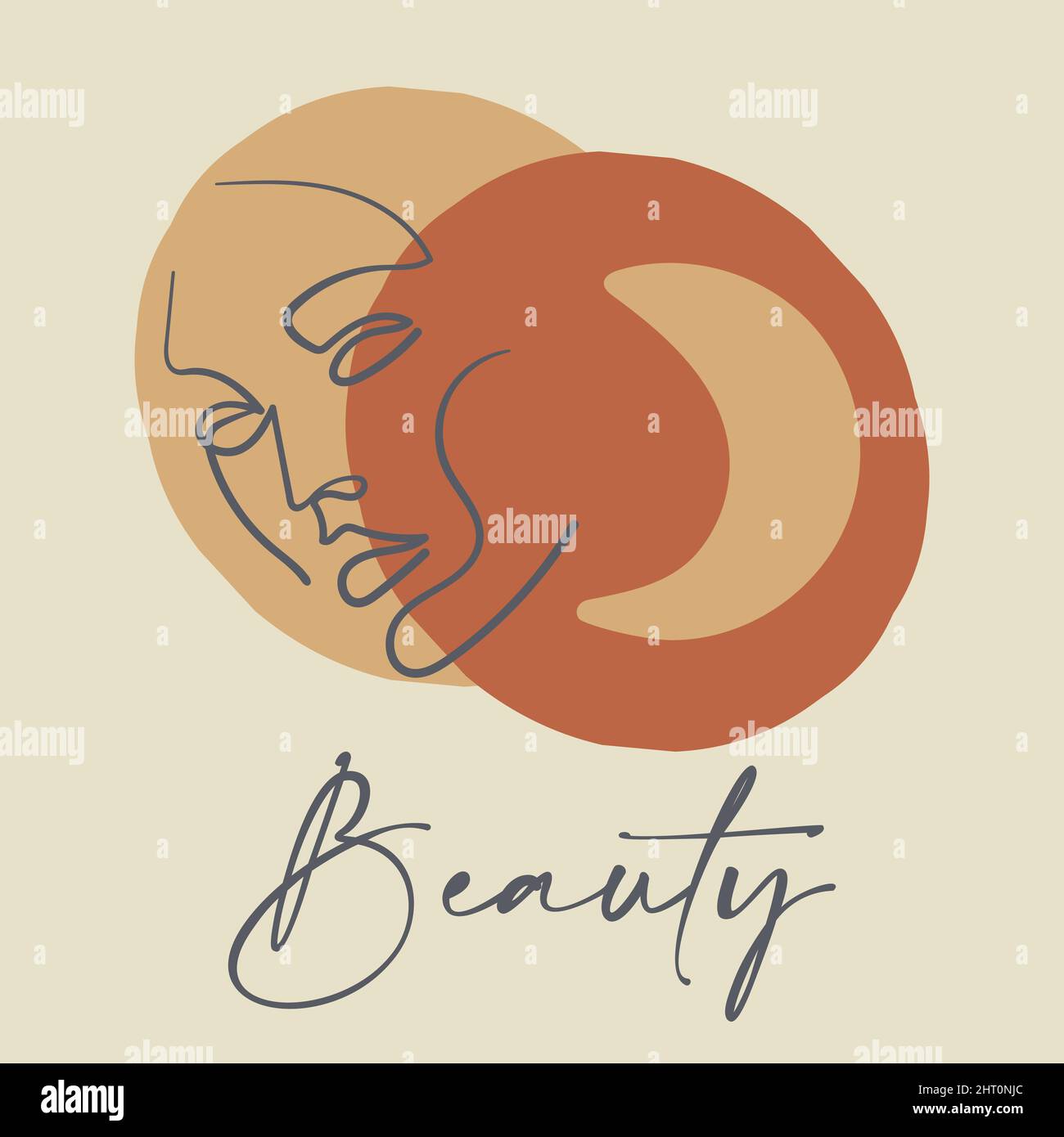 Contouring face Stock Vector Images - Alamy