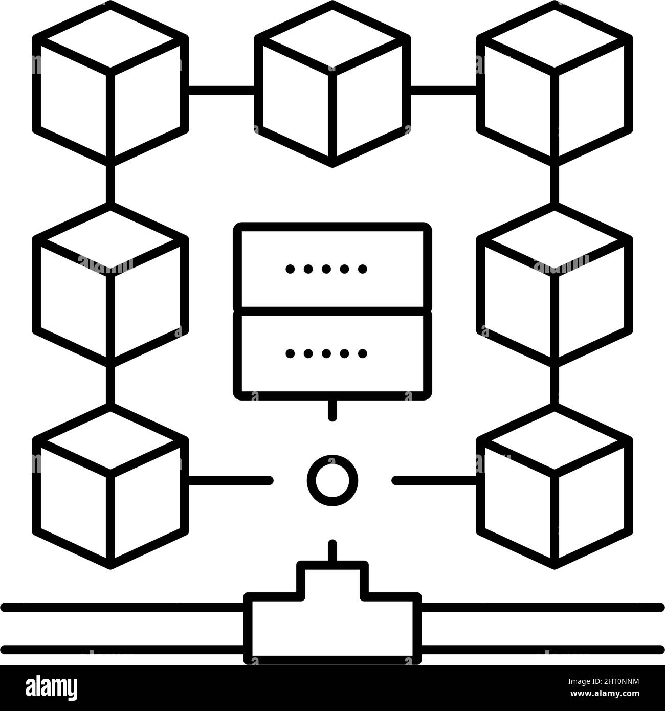 Data system administrator Black and White Stock Photos & Images - Alamy