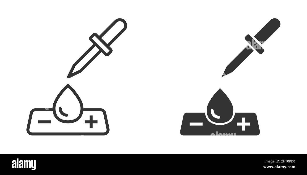 Coronavirus rapid test icon in flat style. covid-19 vector illustration ...