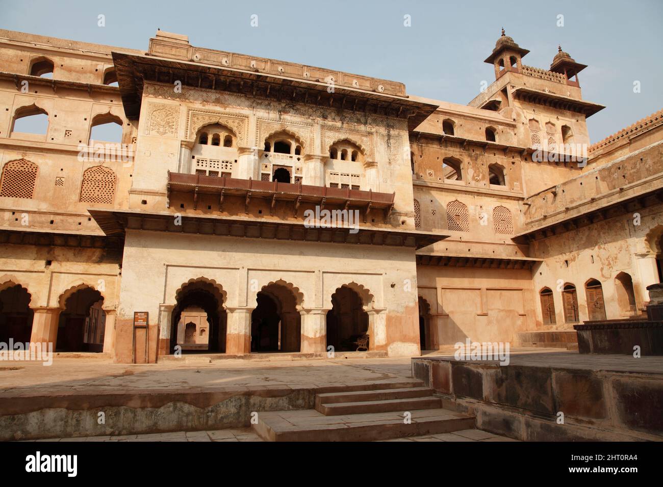 Interior and courtyard of Raj Mahal Palace, built in 17th.Century by ...