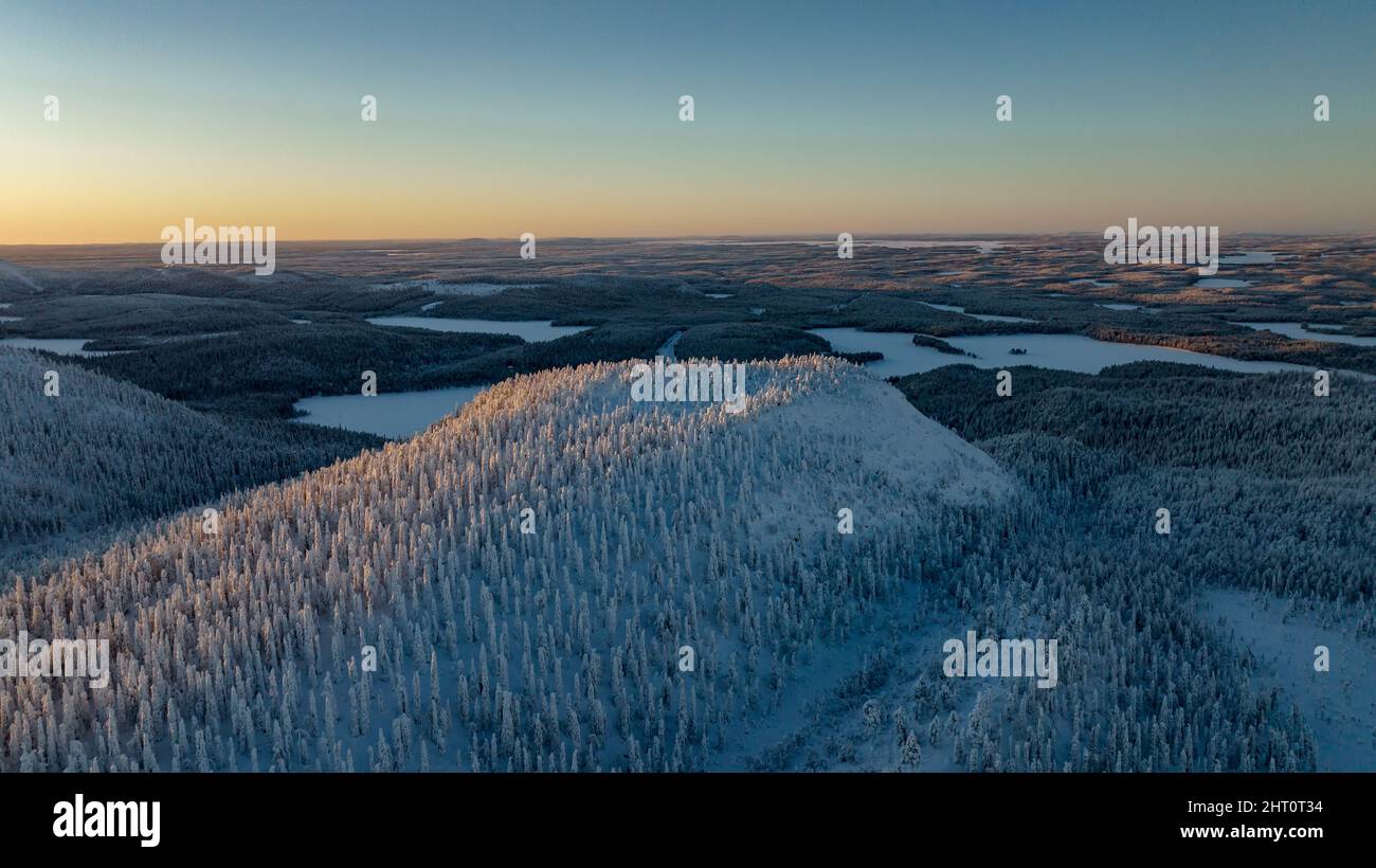 Arctic rising drone shot hi-res stock photography and images - Alamy